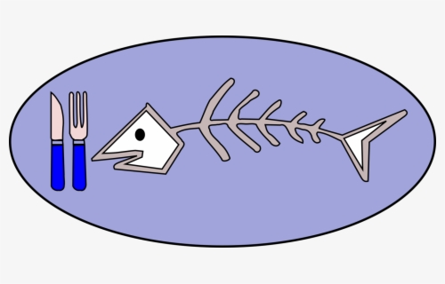 Cartoon Fish On Plate , Free Transparent Clipart - ClipartKey