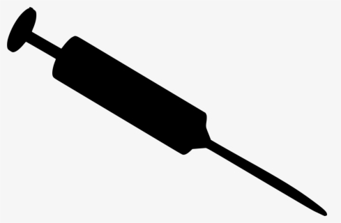 Transparent Free Clipart Syringe - Line Art , Free Transparent Clipart ...