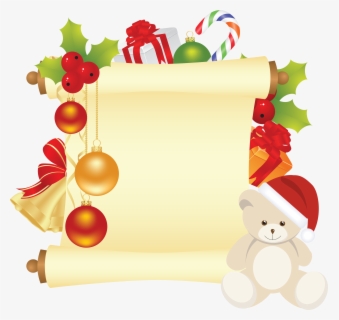 Christmas Scroll Clipart - Gold Decorative Line Png , Free Transparent ...