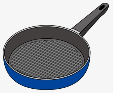 Grill Pan Vector Image - Griddle Pan Drawing Easy , Free Transparent ...