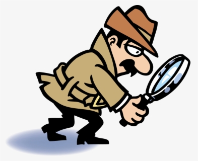 Detective Clipart - Sherlock Holmes Cartoon Magnifying Glass , Free ...