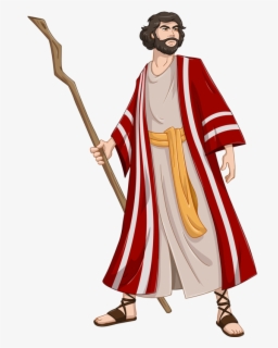 Passover Clipart Moshe - Moses Cartoon , Free Transparent Clipart ...