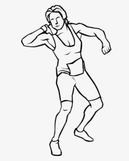 Female Clipart Shot Put - Block Basketball , Free Transparent Clipart ...