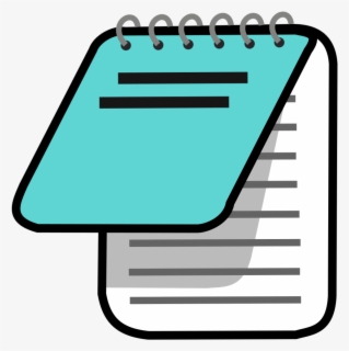 Transparent Notepad Clipart Png - Notepad Icon , Free Transparent ...