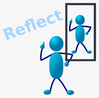 Free Reflection Clip Art with No Background - ClipartKey