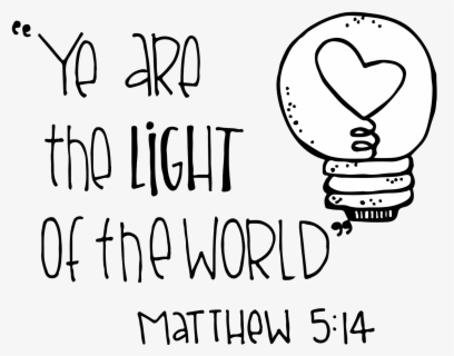Png Library Scripture Clipart Lds - Light The World Lds Scripture ...