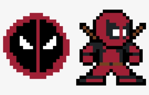 Deadpool Pixel Art X Force , Free Transparent Clipart - ClipartKey