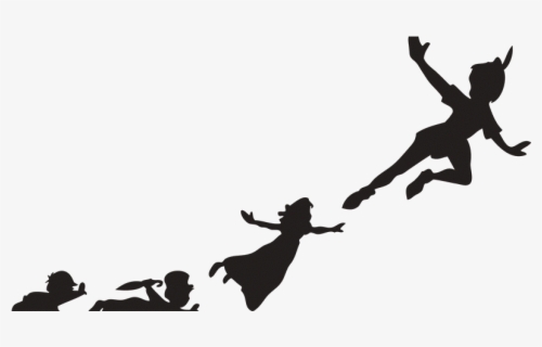 Cartoon Peter Pan Shadow , Free Transparent Clipart - ClipartKey