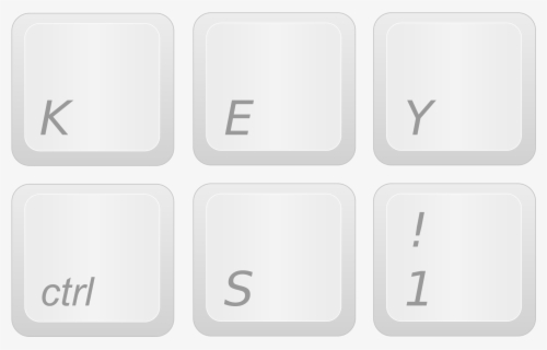 Keyboard Clipart Keyboard Button - Keyboard Keys Clip Art , Free ...