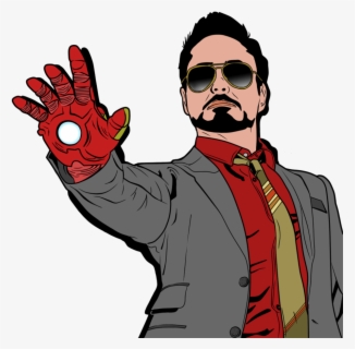 Iron Man Cartoon Tony Stark , Free Transparent Clipart - ClipartKey