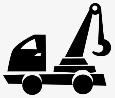 Vector Illustration Of Tow Truck Wrecker Recovery Vehicle - Tow Truck ...