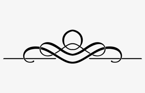 Transparent Free Flourish Clipart - Fancy Lines Transparent , Free ...