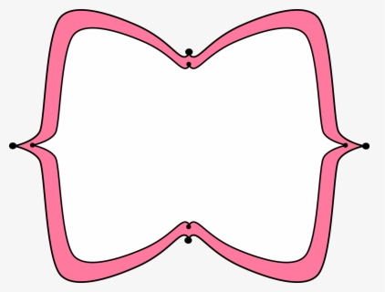 Pink Wide Pointy Frame - Clip Art , Free Transparent Clipart - ClipartKey