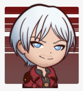 Transparent May Clip Art - Dante Devil May Cry Chibi , Free Transparent ...