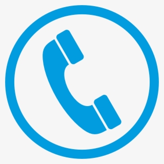 Tel- - Blue Call Icon Png , Free Transparent Clipart - ClipartKey