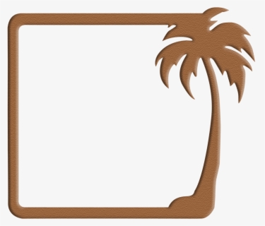 Clipart Frame Beach - Beach Picture Frame Png , Free Transparent ...