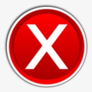 X Button Clipart - Transparent Background Red X , Free Transparent ...