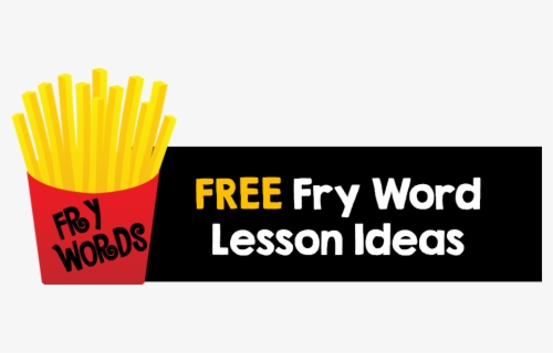 Fry Word Clip Art - Graphic Design , Free Transparent Clipart - ClipartKey