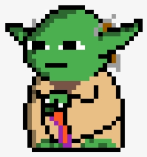 Star Wars Pixel Art Yoda , Free Transparent Clipart - ClipartKey