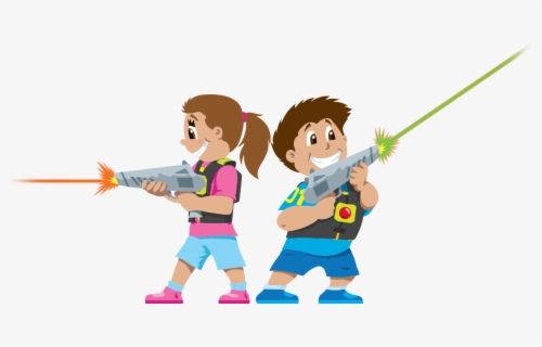 Kids Playing Tag Game - Playing Tag Cartoon , Free Transparent Clipart ...