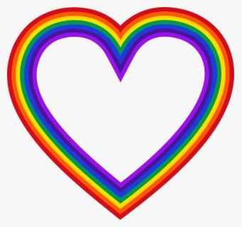 Download Drawing Free Commercial Clipart - Free Rainbow Heart Clipart ...