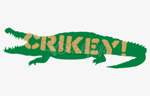 Crikey Steve Irwin Crocodile Decal , Free Transparent Clipart - ClipartKey