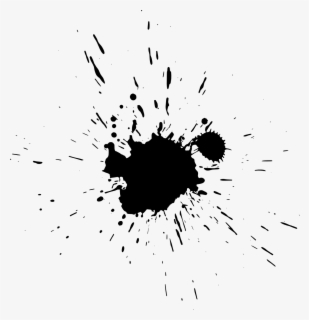 Paintball Clipart Paint Drip - Ink Splatter Transparent Background ...