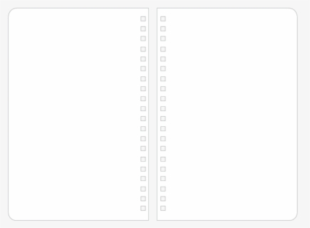 Side Spiral Notebook Clipart , Png Download - Paper Product , Free ...