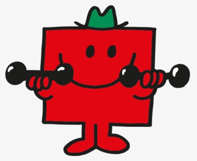 Mr Men And Little Miss Clipart , Png Download - Mr Strong Mr Men , Free ...
