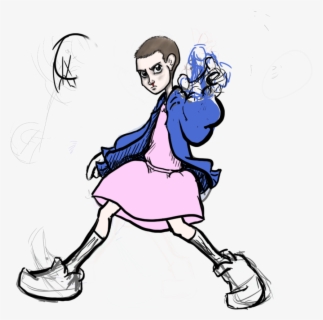 Transparent Stranger Things Clipart - Stranger Things Eleven On ...
