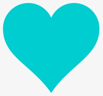 Transparent Teal Heart Clipart - Heart , Free Transparent Clipart ...