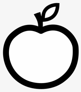 Free Apple Black And White Clip Art with No Background - ClipartKey