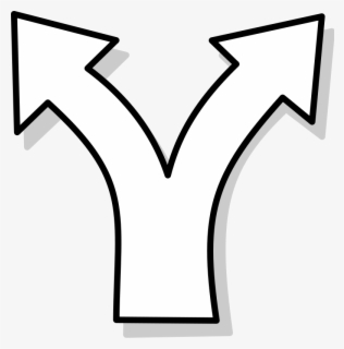 Two Paths Clipart , Free Transparent Clipart - ClipartKey