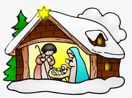 Religious Clipart Nativity - Christmas Clip Art Religious , Free ...