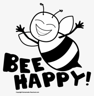 Clip Art Bee Happy , Free Transparent Clipart - ClipartKey