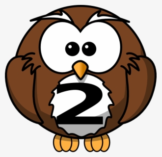 Math Clipart Owl - Printable Cartoon Coloring Book , Free Transparent ...