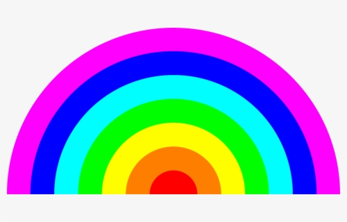 Free Rainbow Clip Art with No Background - ClipartKey