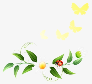Spring Decoration Png Clip Art Image - Clipart Spring Png , Free ...