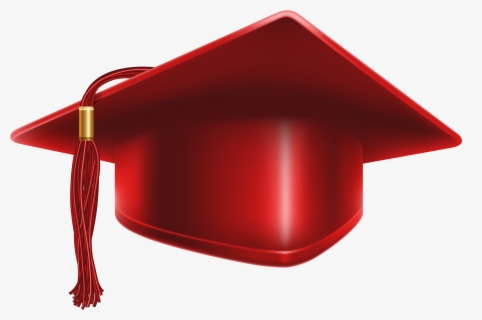 Royalty Free Download Maroon Graduation Cap Clipart - Red Graduation ...