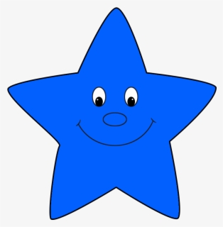 Free Blue Star Clip Art with No Background - ClipartKey