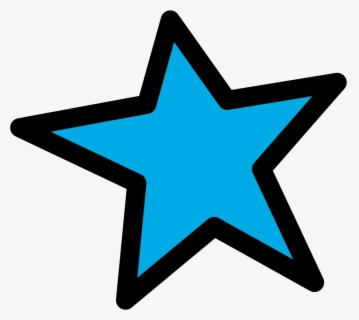 Free Star Outline Clip Art with No Background - ClipartKey