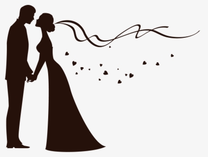 Symbol Of Bride And Groom , Free Transparent Clipart - ClipartKey