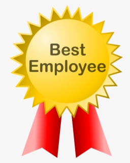 Best Employee Badge Award Vector Clipart - Best Employee Award Logo ...