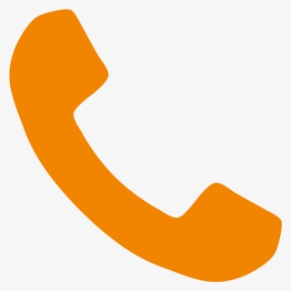 Telephone Clipart Phone Orange - Phone Icon Orange Png , Free ...
