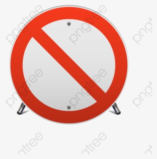 Textured Circular Red Stop Sign - Circle , Free Transparent Clipart ...