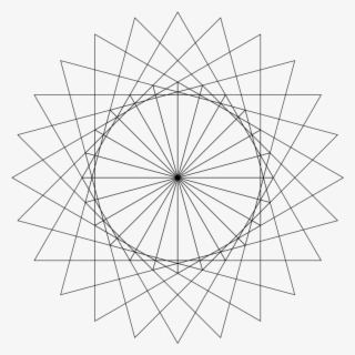 Free Vector Star Polygon Clip Art - 12 Point Star In Circle , Free ...