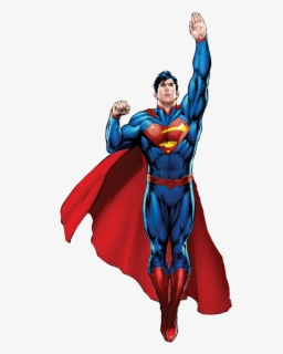 Transparent Superman Flying Clipart - Flying Superman Transparent ...