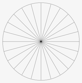 24 Slice Pizza Clip Arts - Circle , Free Transparent Clipart - ClipartKey