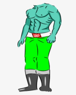 Superhero Body Png - Caricature Body Without Head , Free Transparent ...