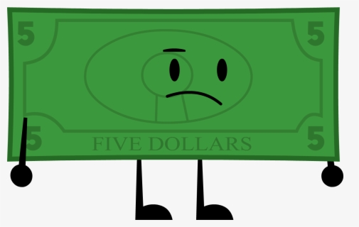Transparent Dollar Png - Five Dollar Bill Transparent Background , Free ...